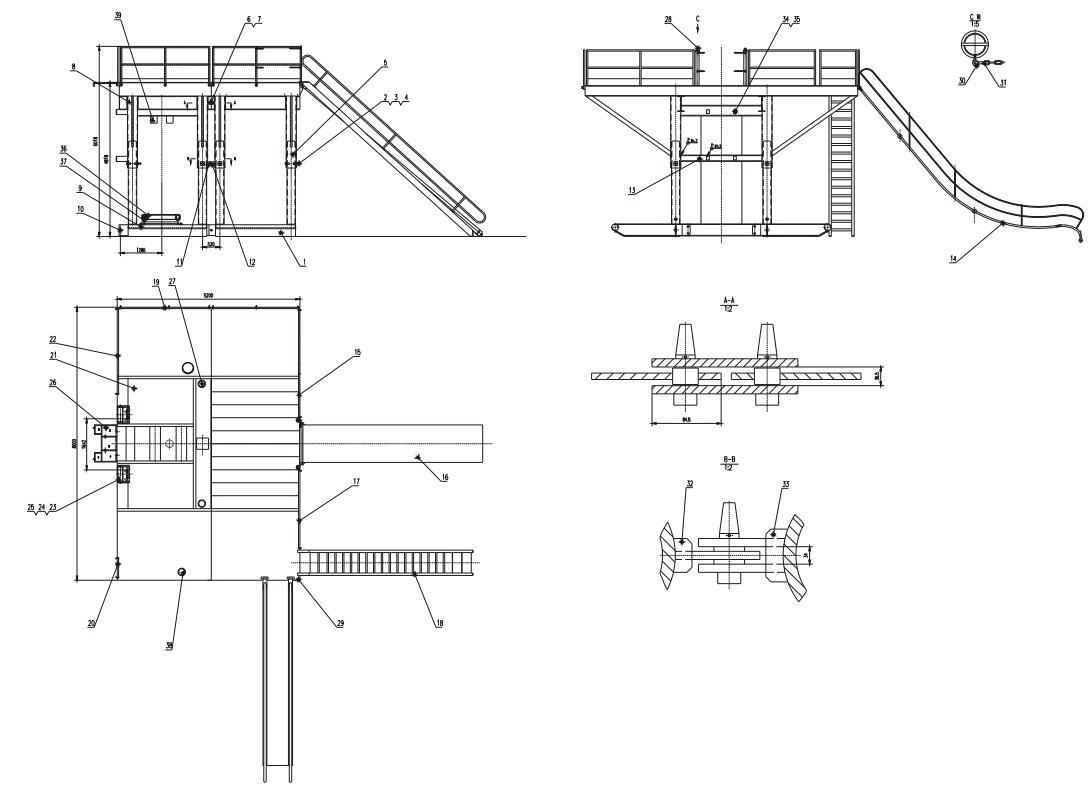 XJ550 Workover Rig Parts-Telescoping substructure - All-Petroleum